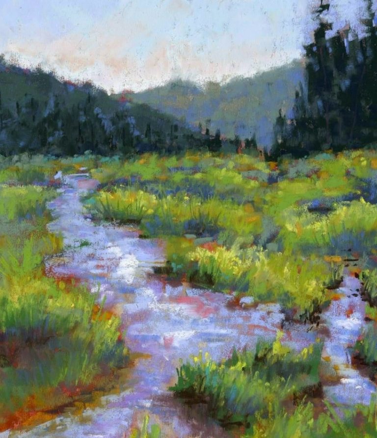 Mastering Landscape Effects with Oil Pastels